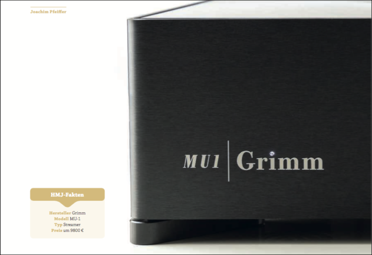 Hifi & Musik Journal: “MU1, Nothing is more beautiful than naturalness ...